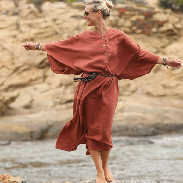 Robe Xiou lin terracotta – Quintessence