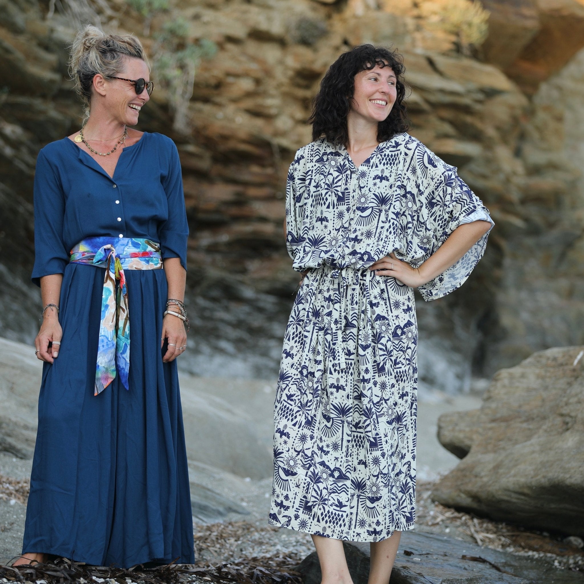 Robe Xiou viscose Santorin – Quintessence